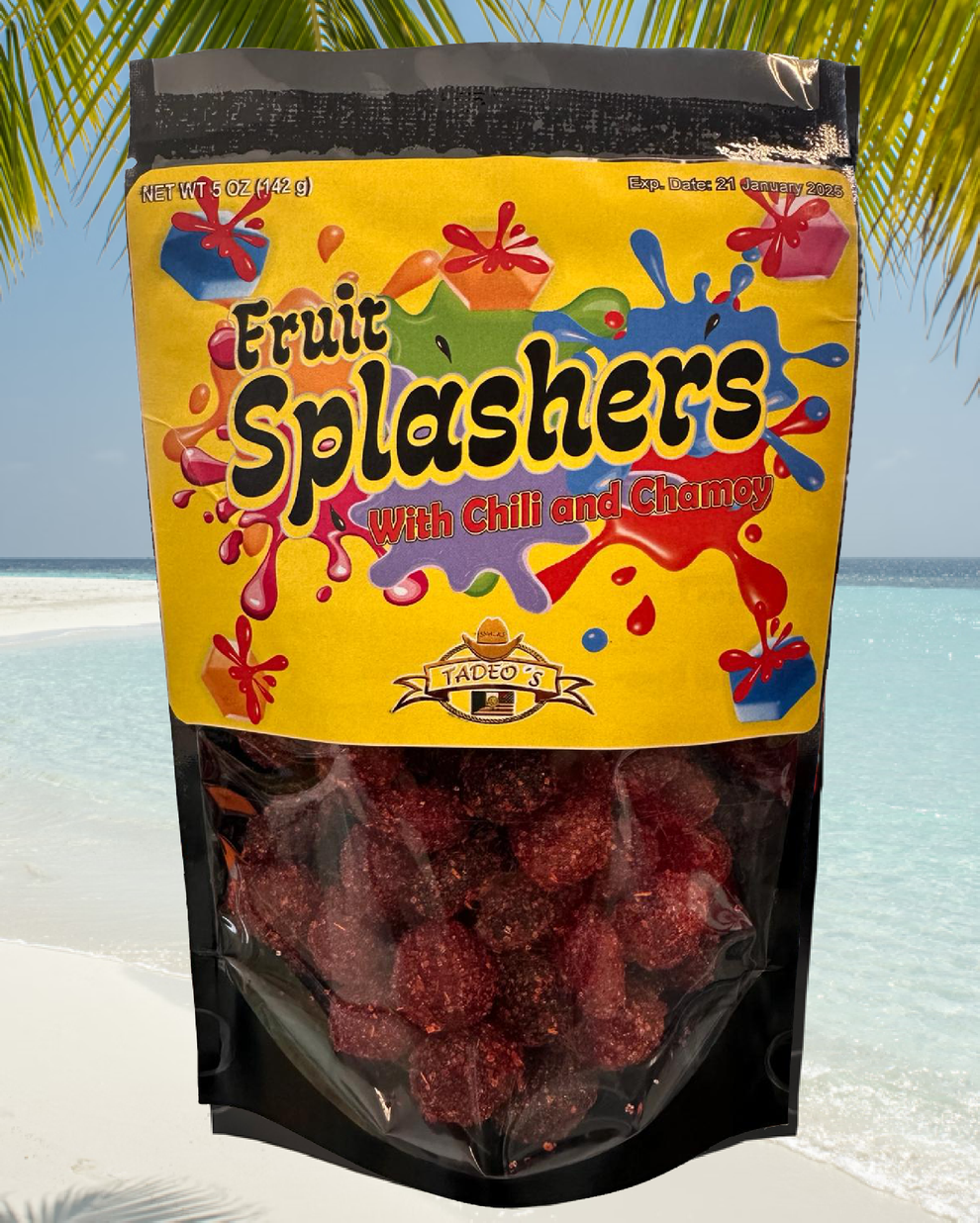 Fruit Splashers With Chili & Chamoy – Tadeos Candy Company